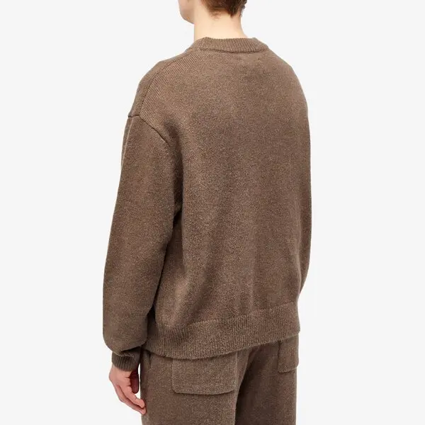 MKI MIYUKI ZOKU Mohair Blend Knit Jumper Sweatshirt