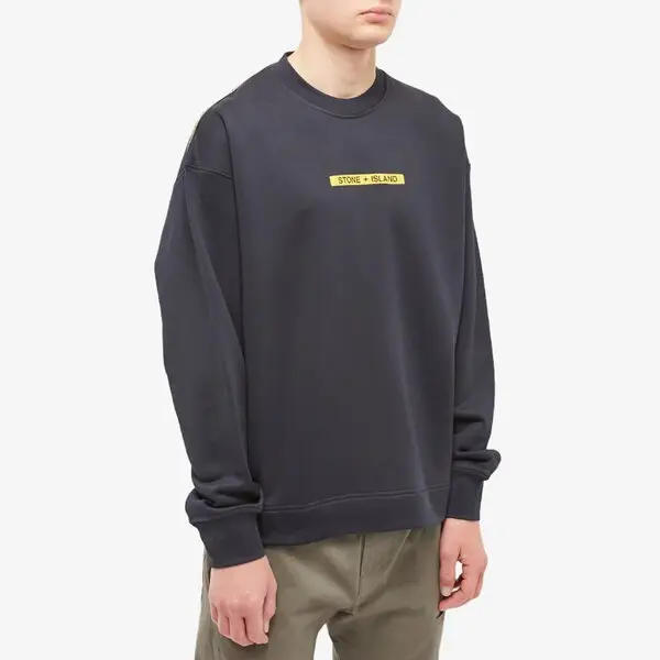 Stone Island Microbranding Crew Sweatshirt