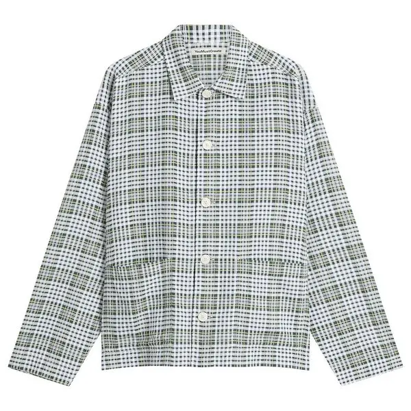 You Must Create Cotton Check Pj Overshirt | | 100% Cotton | End Clothing