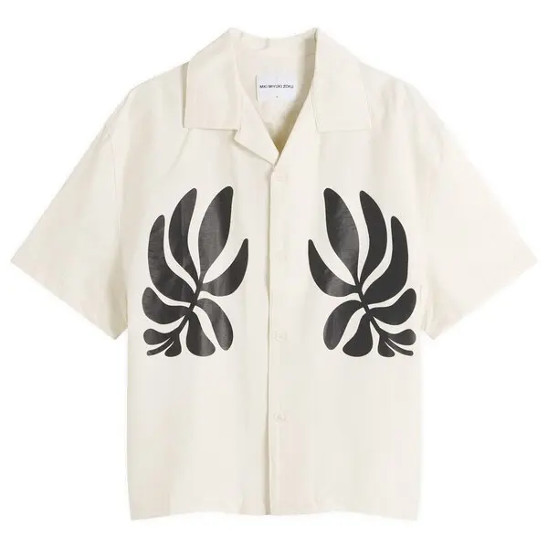 MKI MIYUKI ZOKU Botanical Print Vacation Shirt