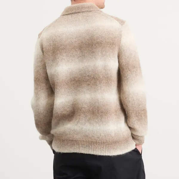 Nn07 Alfie Alpaca Knitted Polo