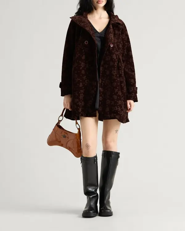 PAOLINA RUSSO Double Breasted Peacoat Jacket