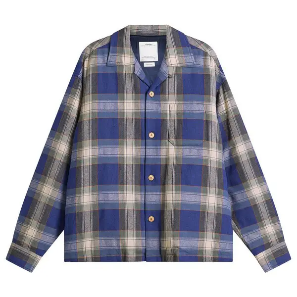 Visvim Keesey Check Down Shirt Jacket