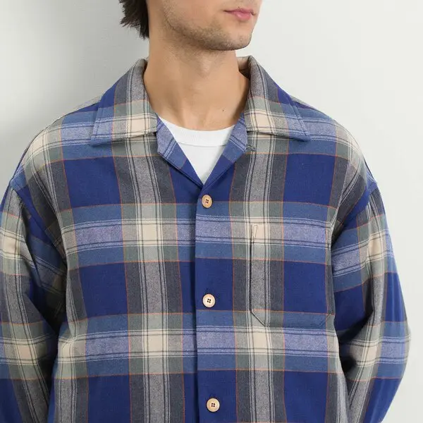 Visvim Keesey Check Down Shirt Jacket