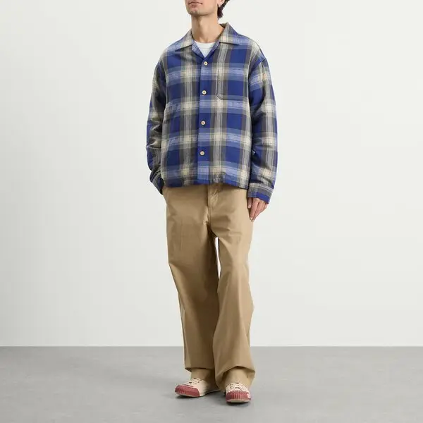 Visvim Keesey Check Down Shirt Jacket