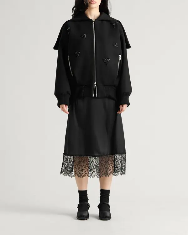 Simone Rocha Oversized Split Hood Jacket