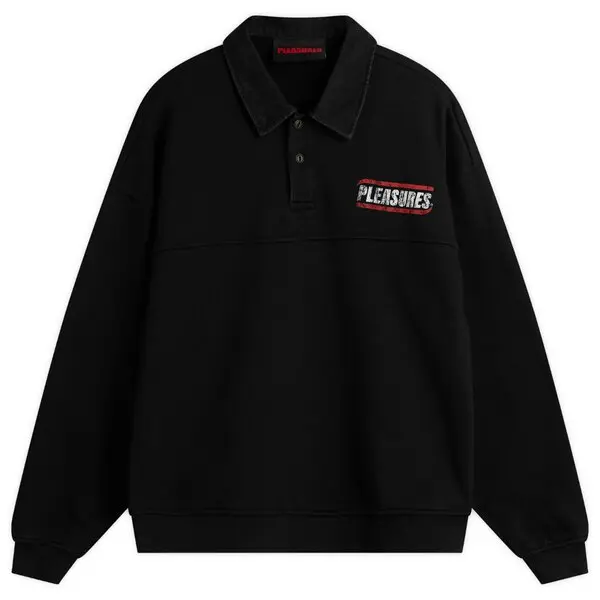 PLEASURES Gentle Polo Sweatshirt