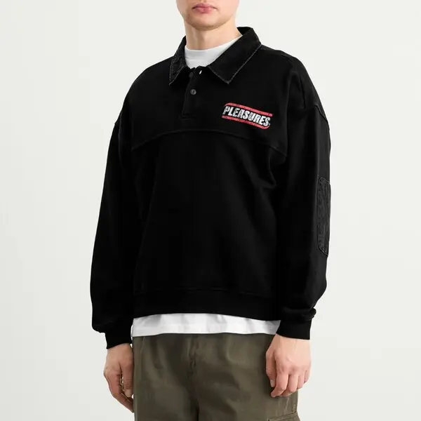 PLEASURES Gentle Polo Sweatshirt