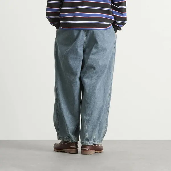ANGLAN Stone Vintage Denim Balloon Pants