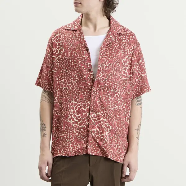 Drole De Monsieur Viscose Grapes Shirt