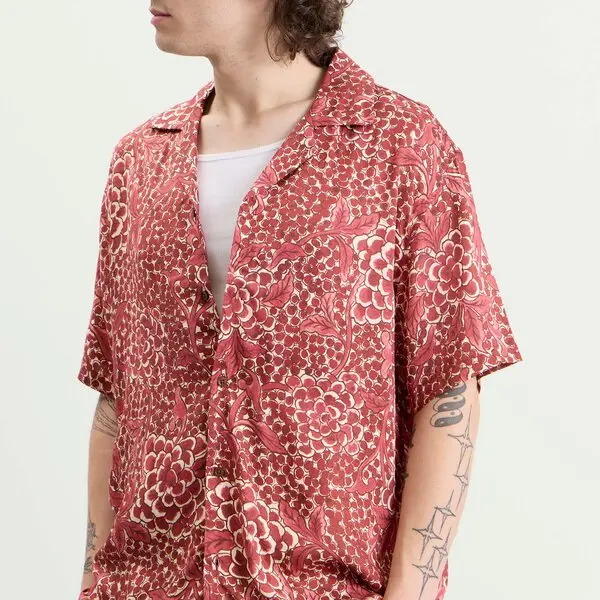 Drole De Monsieur Viscose Grapes Shirt