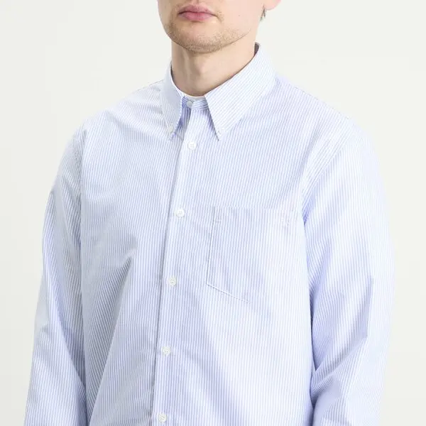 A.p.c. Greg Button Down Stripe Shirt