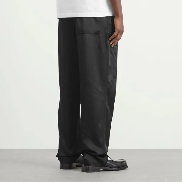 Dries Van Noten Fluid Viscose Cotton Trouser