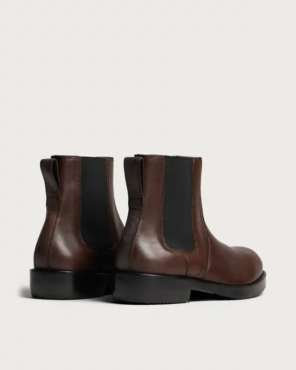 Dries Van Noten Leather Boots