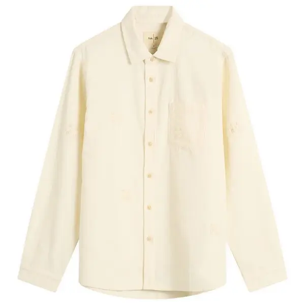 Folk Embroidery Direction Babycord Shirt