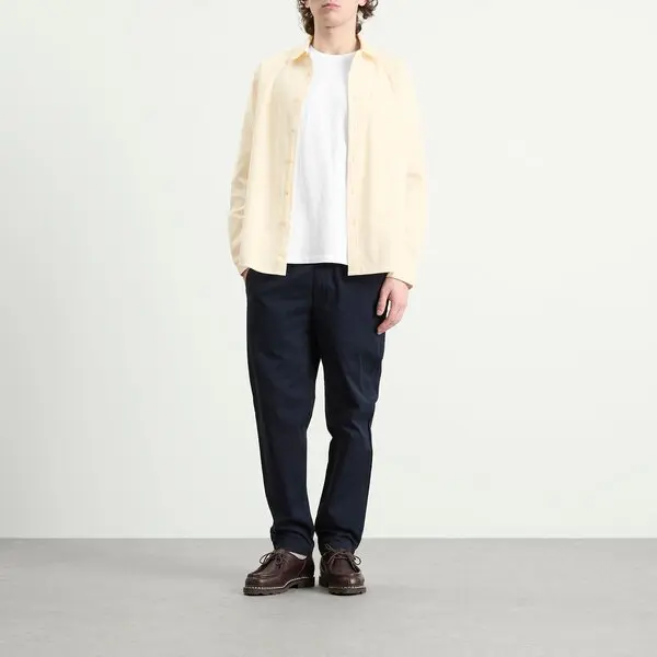 Folk Embroidery Direction Babycord Shirt