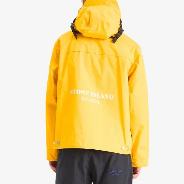 Stone Island Marina Aluminium Tela Parka Jacket