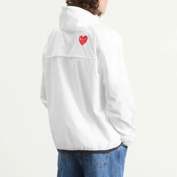 Play Comme Des Garcon X K-way Full Zip Packable Jacket
