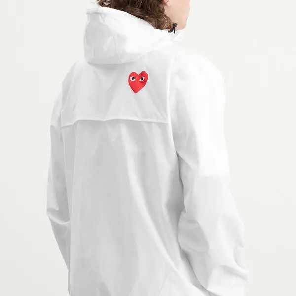 Play Comme Des Garcon X K-way Full Zip Packable Jacket