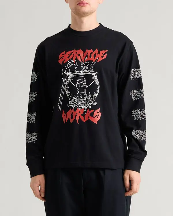 SERVICE WORKS Boiling Point Ls T-shirt