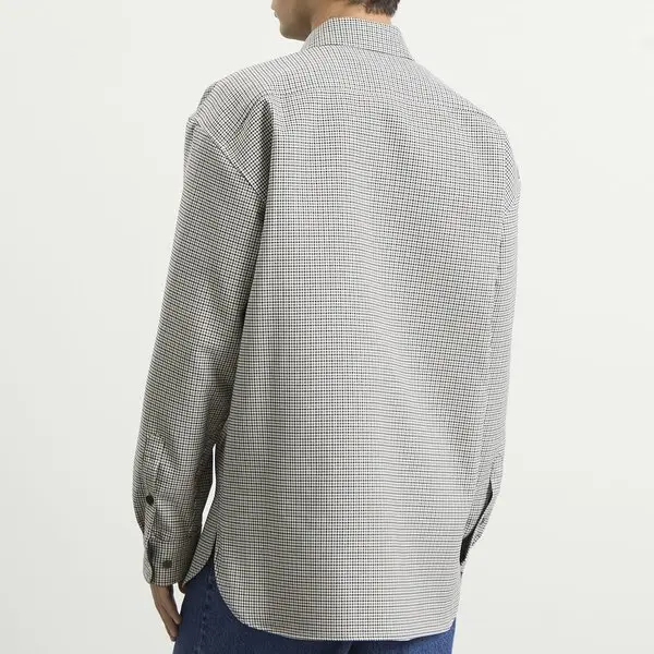Dries Van Noten Double Faced Gingham Shirt Jacket
