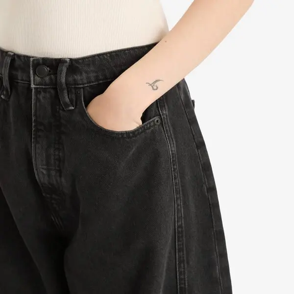 Good American Good Extreme Barrel Jeans