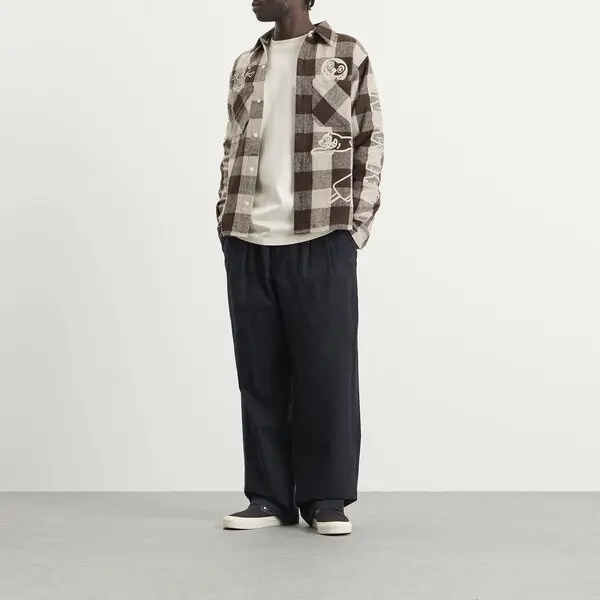 ICECREAM Multi Logo Check Ls Shirt