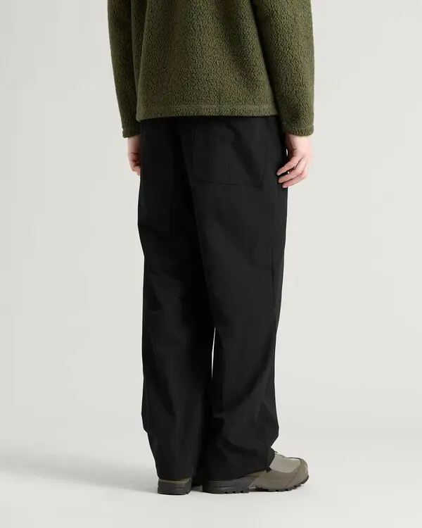 AND WANDER Light Cloth Wide Trousers