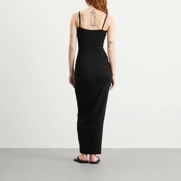 SKIMS Smooth Lounge Skimpy Scoop Neck Dress