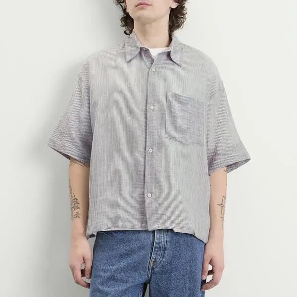 WON HUNDRED Maza Shorts Sleeve Shirt