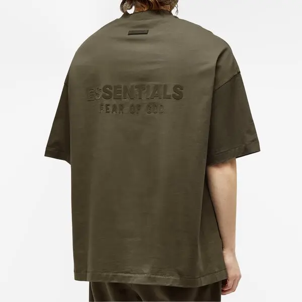 Fear Of God Spring Logo V-neck T-shirt