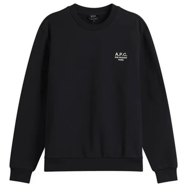 A.p.c. Rue Madame Logo Crew Sweat