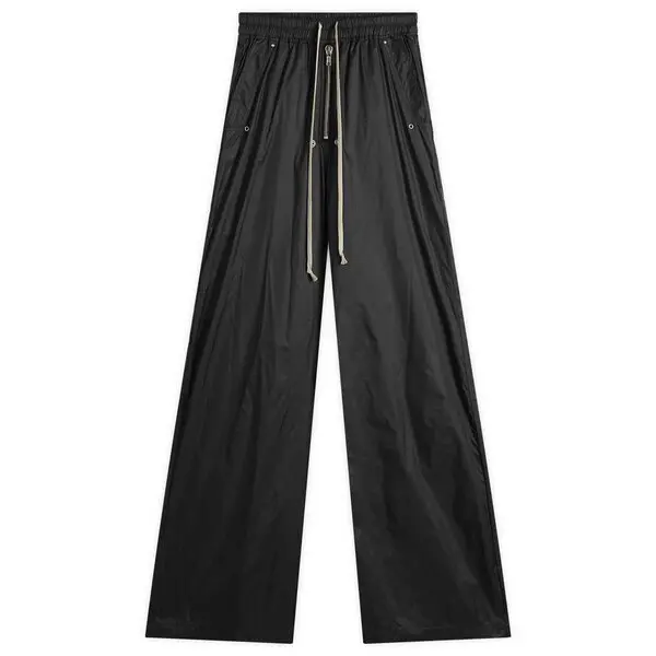 Rick Owens Geth Belas Wide Leg Trousers - Black