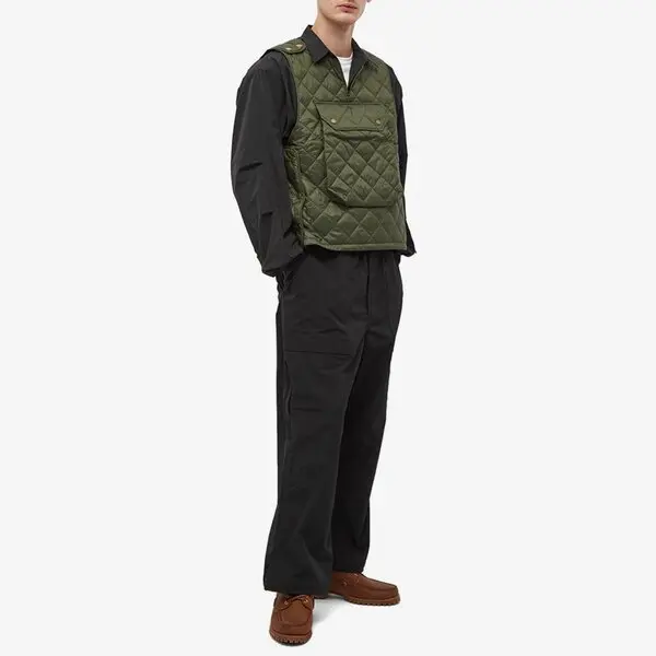 Barbour X Engineered Garments Pop Quilted Vest Jacket