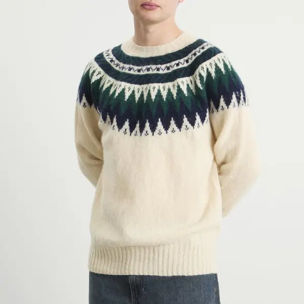 HOWLIN BY MORRISON Howlin' Magician In The Mountain Fair Isle Jumper