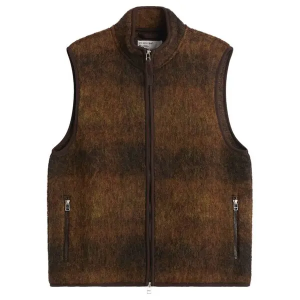 Universal Works Alps Fleece Climbing Gilet Jacket