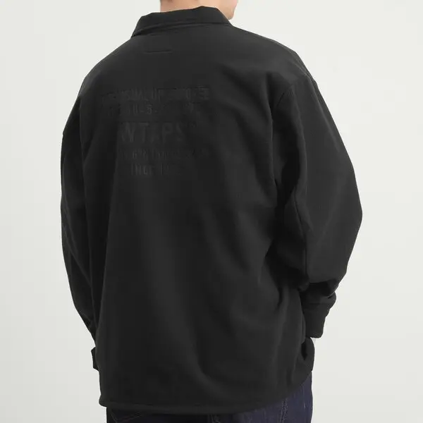 WTAPS Poly Fleece Back Motif Overshirt
