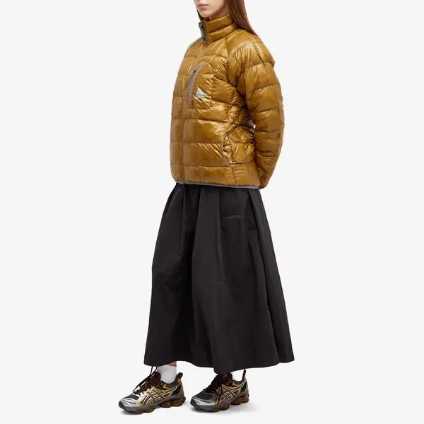 AND WANDER Diamond Stitch Down Jacket
