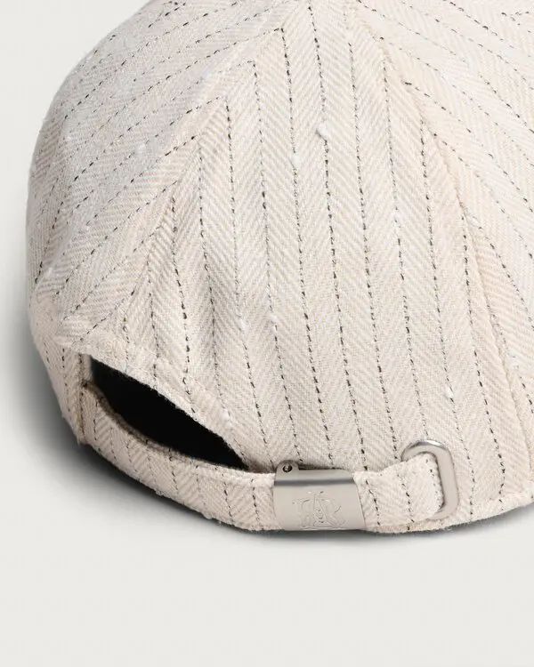 ABOUT:BLANK Monogram Pinstripe Cap