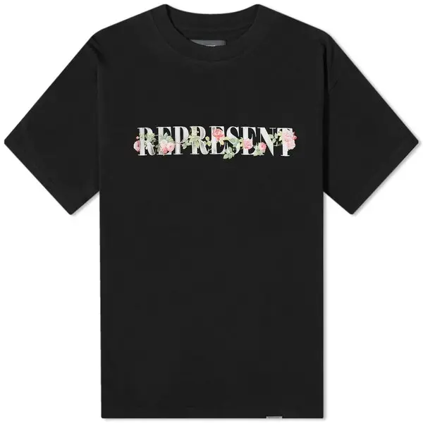 REPRESENT Floral R T-shirt
