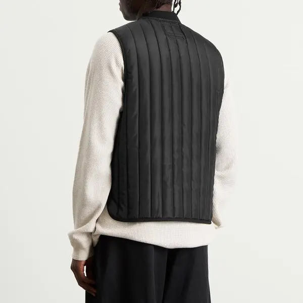 FRIZMWORKS Stripe Quilted Mil Liner Vest Jacket