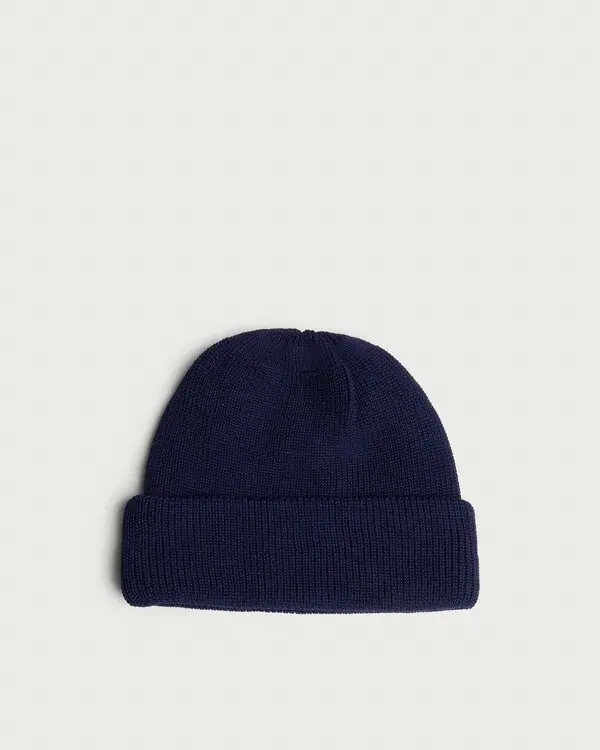 ROTOTO Bulky Watch Cap Beanie - Navy