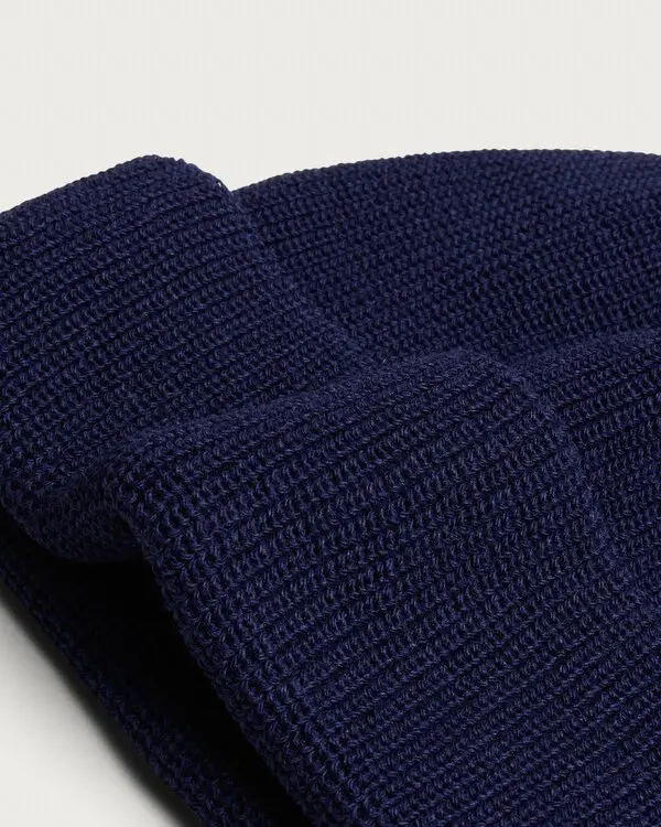 ROTOTO Bulky Watch Cap Beanie - Navy