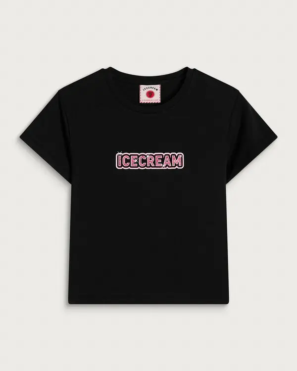 ICECREAM Glitter Baby T-shirt