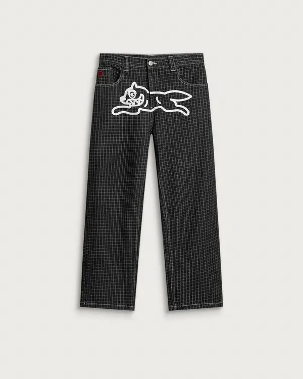 ICECREAM Ripstop Double Scoop Denim Pants