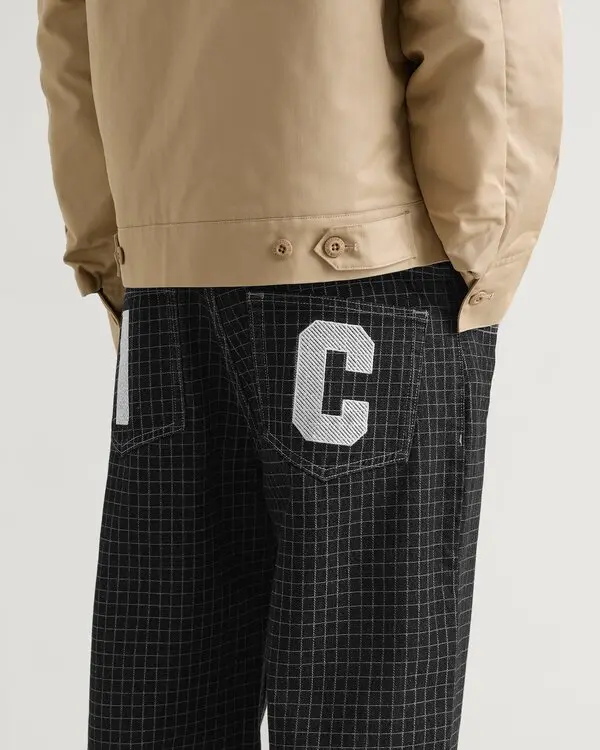 ICECREAM Ripstop Double Scoop Denim Pants