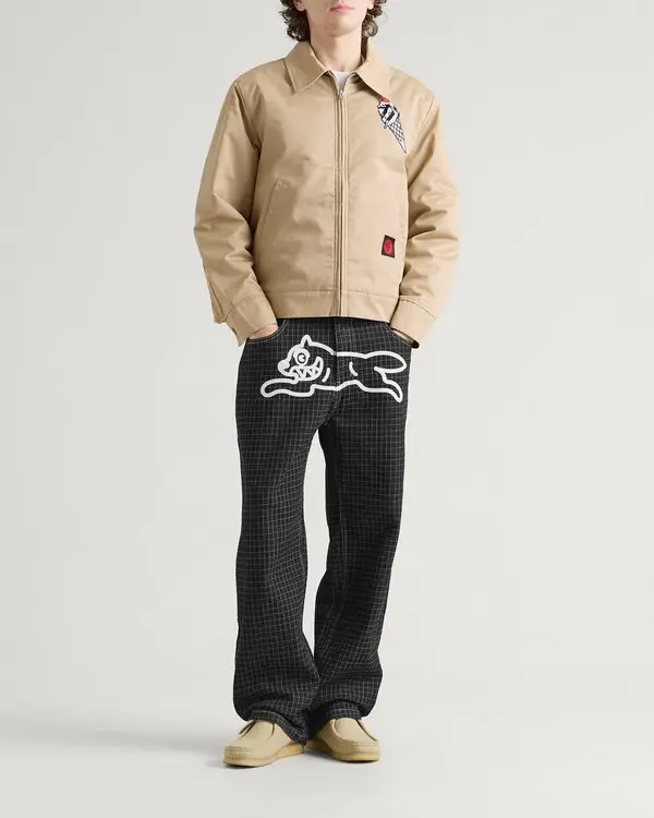 ICECREAM Ripstop Double Scoop Denim Pants
