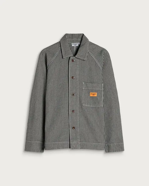 SERVICE WORKS House Gingham Foh Overshirt