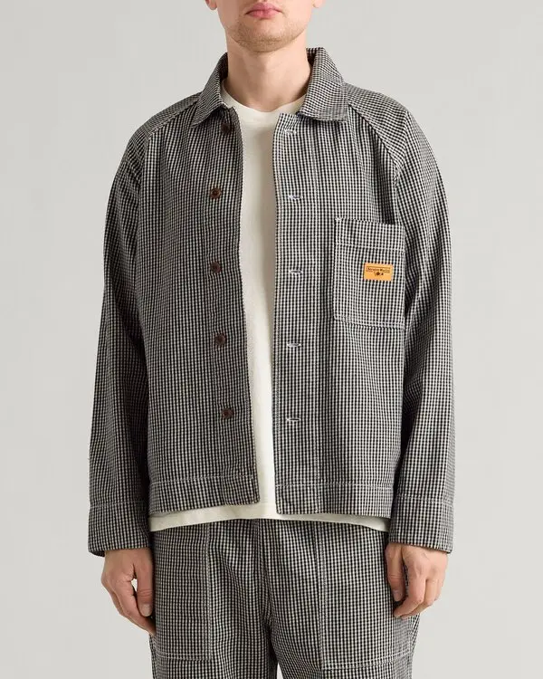SERVICE WORKS House Gingham Foh Overshirt