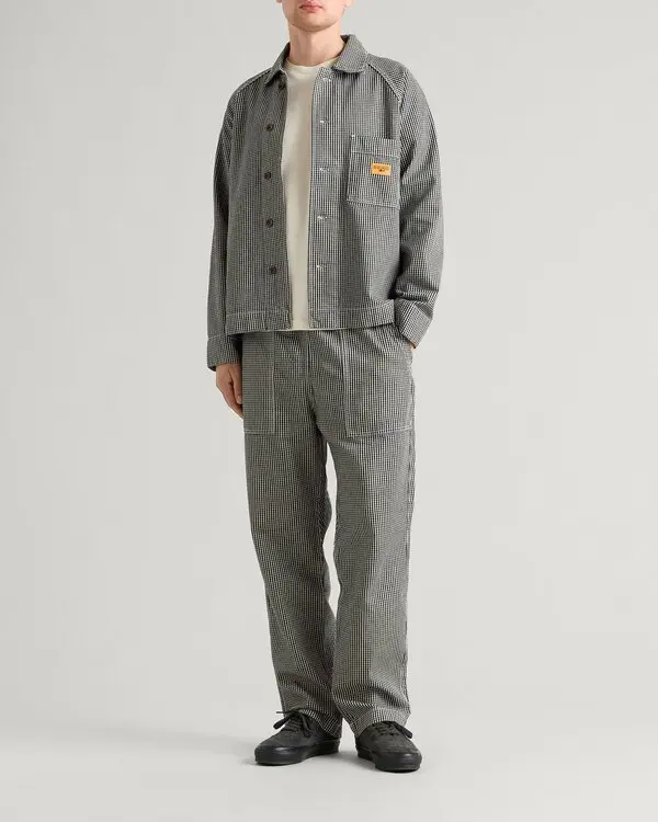 SERVICE WORKS House Gingham Foh Overshirt